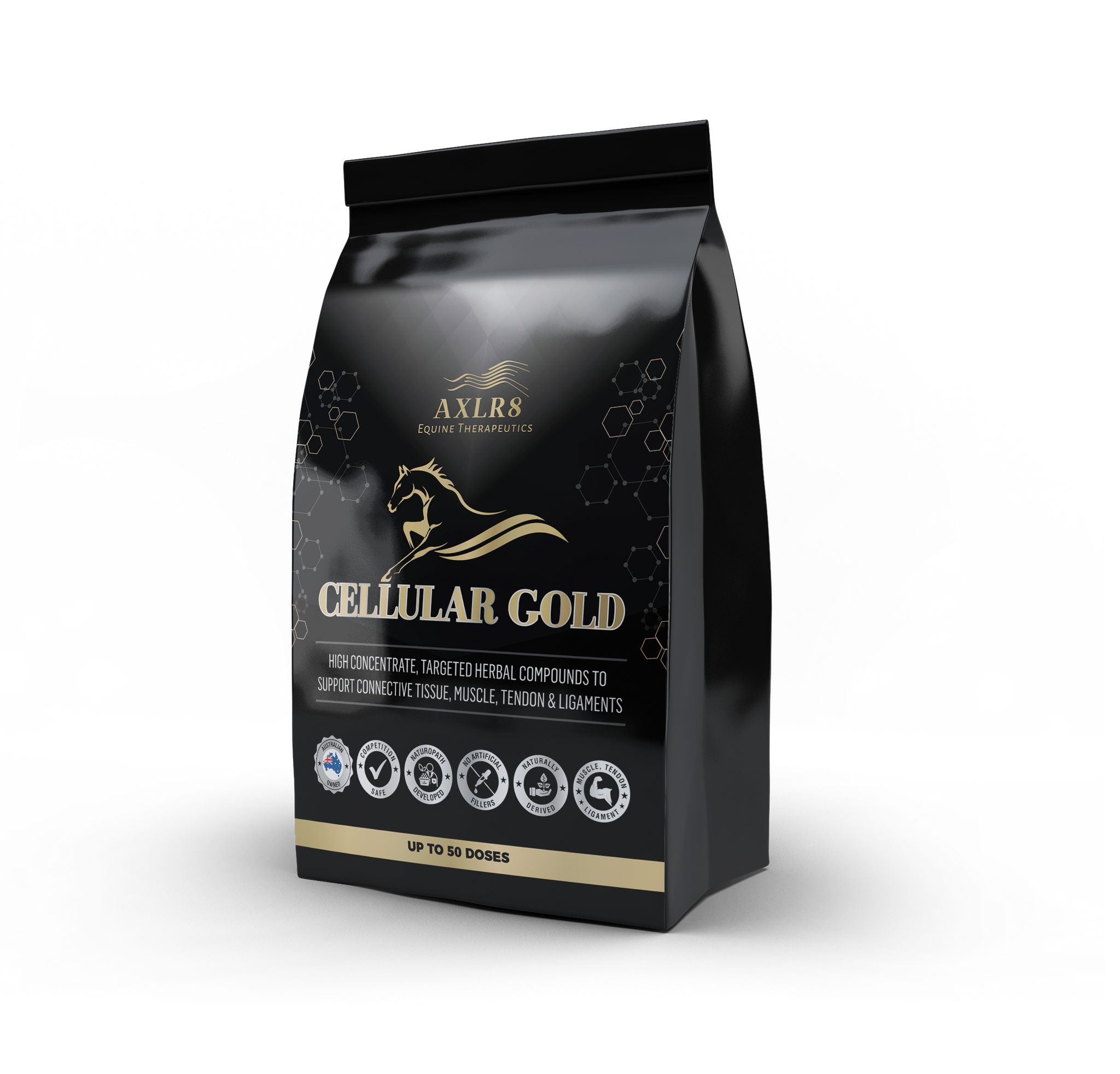 CELLULAR GOLD – AXLR8 Equine